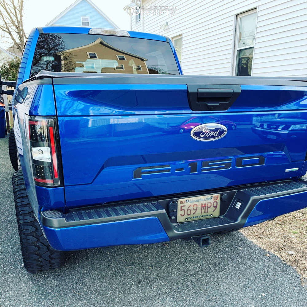 2018 Ford F-150 with 20x10 -24 Ballistic Rage and 35/12.5R20 Milestar Patagonia Mt and ...