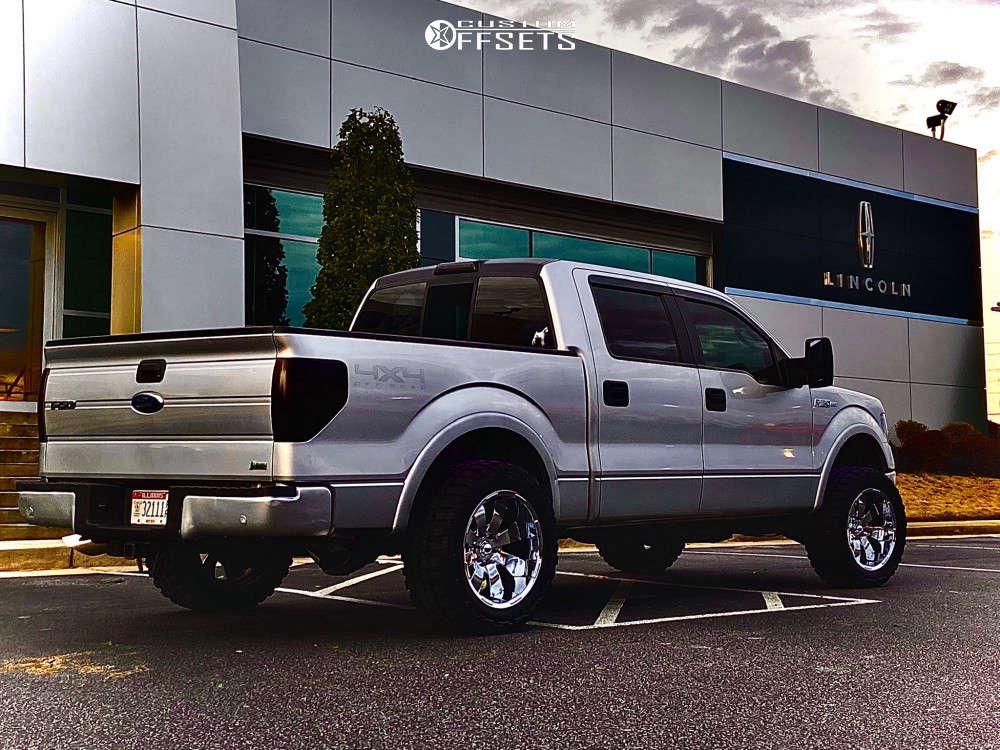 2010 Ford F-150 with 20x10 -24 Mazzi Hulk and 33/12.5R20 Federal ...