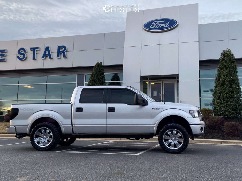 2010 Ford F-150 with 20x10 -24 Mazzi Hulk and 33/12.5R20 Federal ...