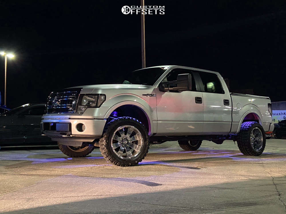 2010 Ford F-150 with 20x10 -24 Mazzi Hulk and 33/12.5R20 Federal ...