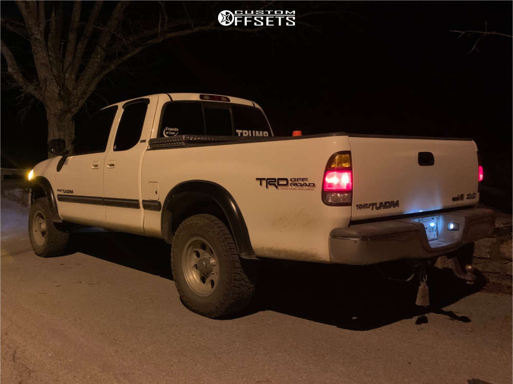 2002 Toyota Tundra with 16x8 American Racing Baja and 285/75R16 Falken ...