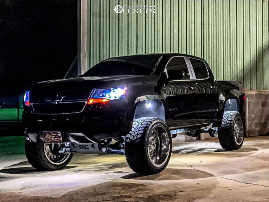2019 Chevrolet Colorado with 22x12 -44 RBP 73r and 33/12.5R22 Nitto ...