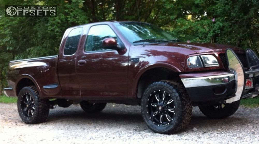 2001 Ford F-150 with 20x9 12 Ballistic Scythe and 33/12.5R20 Toyo Tires ...