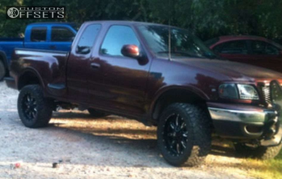 2001 Ford F-150 with 20x9 12 Ballistic Scythe and 33/12.5R20 Toyo Tires ...
