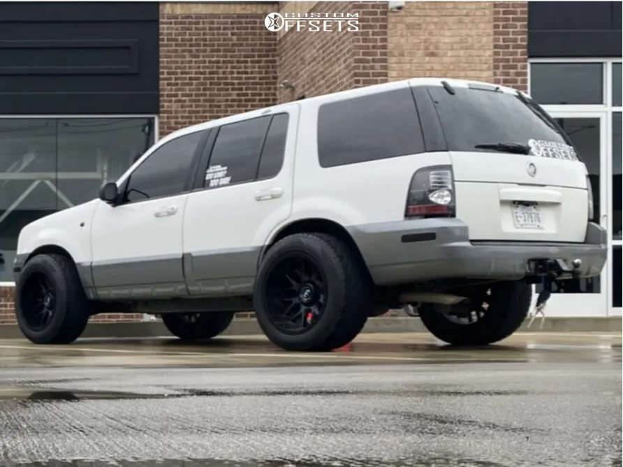 2002 Mercury Mountaineer with 20x12 -44 Motiv Offroad Magnus and 305 ...