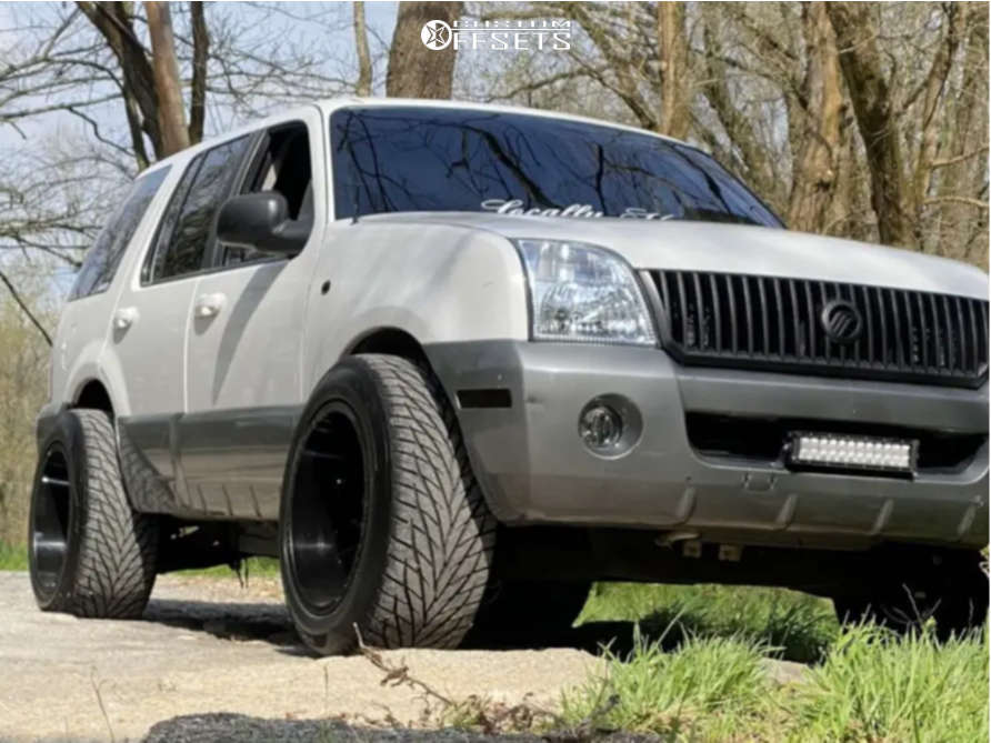 2002 Mercury Mountaineer with 20x12 -44 Motiv Offroad Magnus and 305 ...