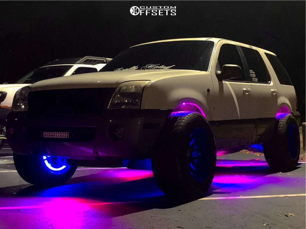 2002 Mercury Mountaineer with 20x12 -44 Motiv Offroad Magnus and 305 ...