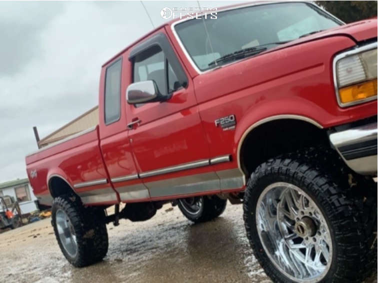 1996 Ford F-250 Super Duty with 22x12 -44 TIS 544C and 35/15.5R22 Fury ...