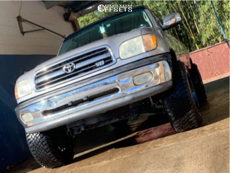 2002 Toyota Tundra with 20x12 -44 Hardrock Crusher H704 and 33/12.5R20 ...