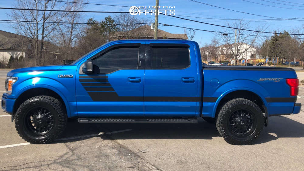 2019 Ford F-150 with 20x9 0 Mayhem Cogent and 35/12.5R20 Goodyear ...