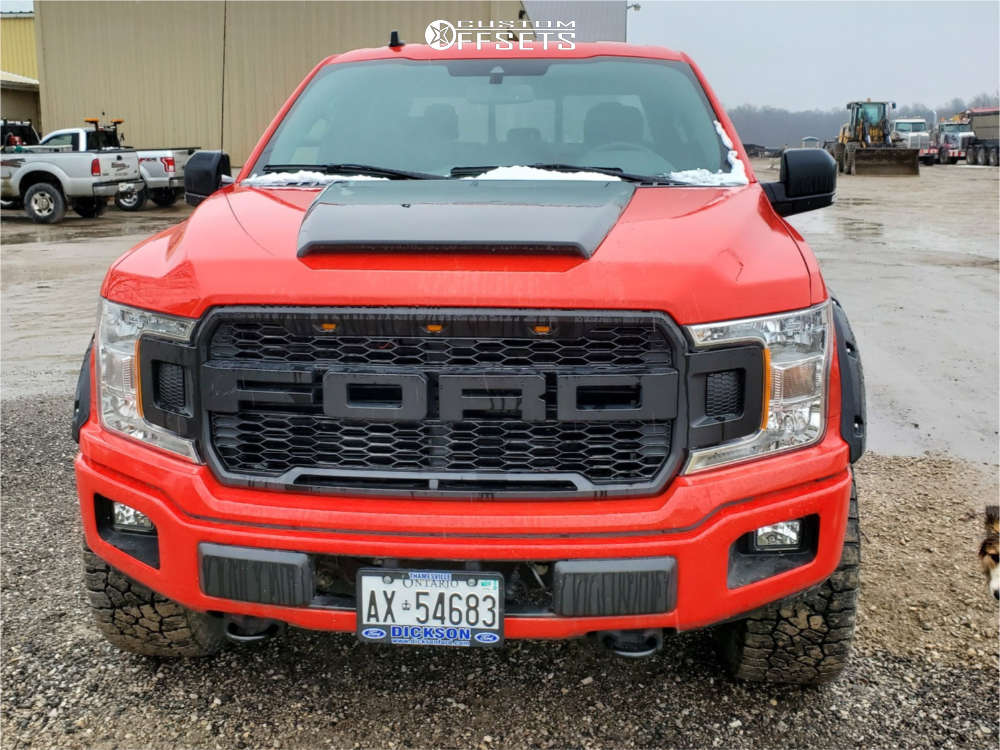 2019 Ford F-150 with 20x9 1 Fuel Blitz and 305/55R20 Falken WildPeak ...