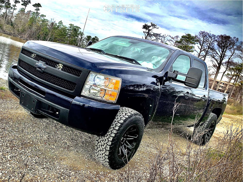 2010 Chevrolet Silverado 1500 with 18x9 -18 Ballistic Jester and 275 ...