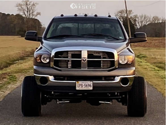 2006 Dodge Ram 3500 with 24x14 -90 American Force Quantum Cc and 305 ...