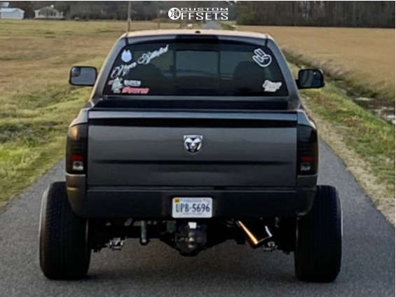 2006 Dodge Ram 3500 with 24x14 -90 American Force Quantum Cc and 305 ...