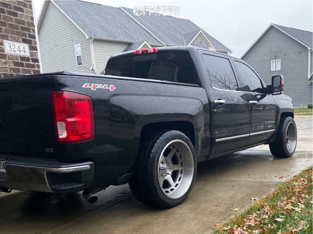 2016 Chevrolet Silverado 1500 with 22x12 -44 Asanti Offroad Ab816 and ...