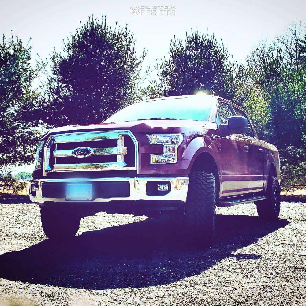 2017 Ford F-150 with 18x9 18 Alloy Ion Style 184 and 33/12.5R18 Atturo ...