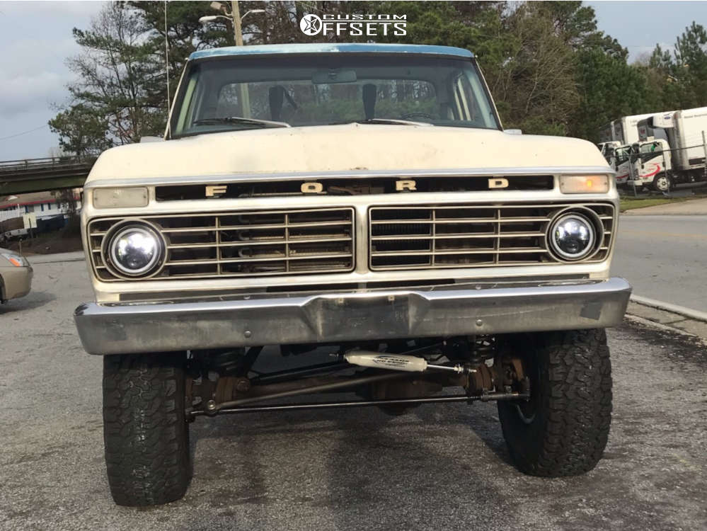 1976 Ford F-150 with 15x8 -19 Pro Comp Series 69 and 35/12.5R15 ...