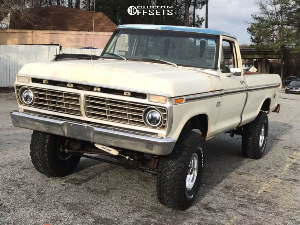 1976 Ford F-150 with 15x8 -19 Pro Comp Series 69 and 35/12.5R15 ...