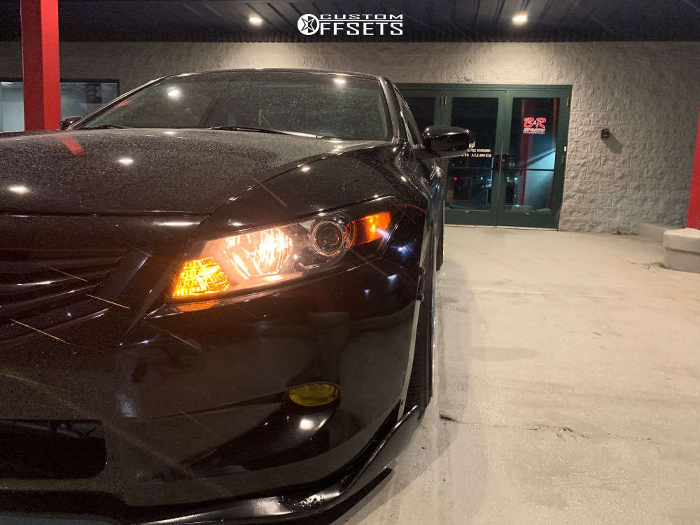 2011 Honda Accord with 19x9.5 22 Varrstoen Es6 and 225/35R19 Achilles ...