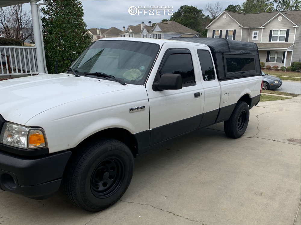 2011 Ford Ranger with 15x8 -13 Black Rock Type 8 and 305/70R15 Provider ...