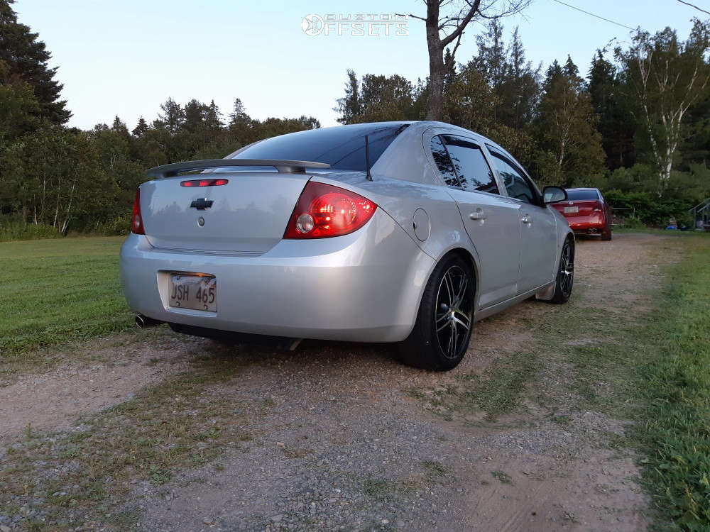 2006 Chevrolet Cobalt with 17x7 40 Verde Protocol and 215/45R17 Hankook ...