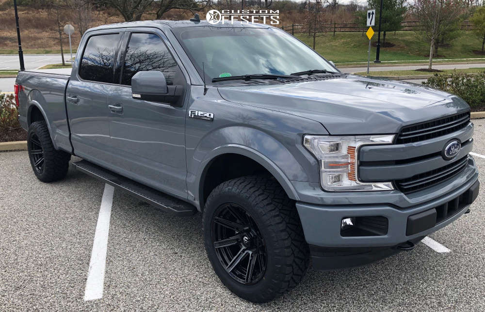 2019 Ford F-150 with 20x10 -18 Fuel Rogue and 275/60R20 Nitto Ridge ...