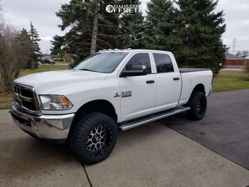 2017 Ram 2500 with 20x10 -24 XD Xd820 and 35/12.5R20 Federal Xplora Rt ...