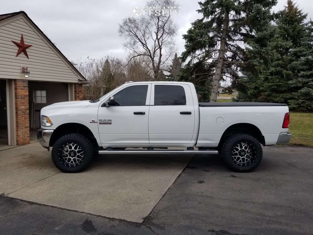 2017 Ram 2500 with 20x10 -24 XD Xd820 and 35/12.5R20 Federal Xplora Rt ...