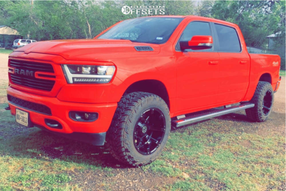2019 Ram 1500 with 20x12 -44 Anthem Off-Road Defender and 35/12.5R20 ...