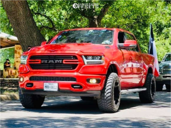 2019 Ram 1500 with 20x12 -44 Anthem Off-Road Defender and 35/12.5R20 ...