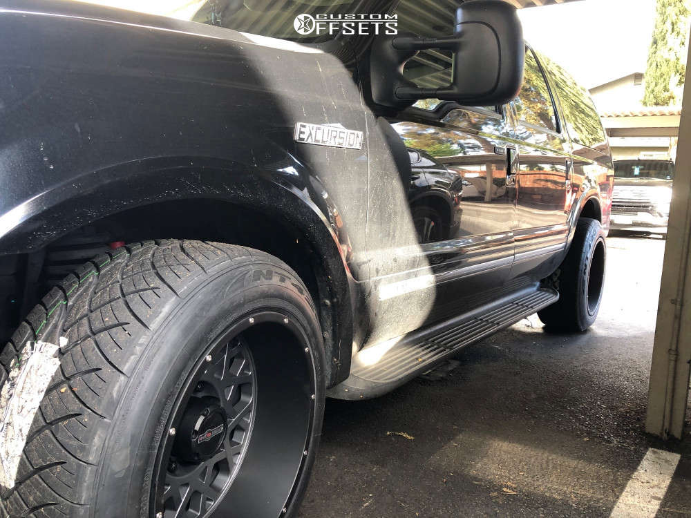 2004 Ford Excursion with 20x12 -51 Vision Rocker and 305/50R20 Nitto ...