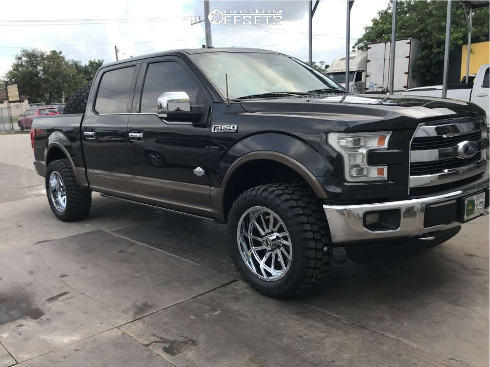 2015 Ford F-150 with 20x10 -19 Xtreme Force Xf3 and 33/12.5R20 Ironman ...