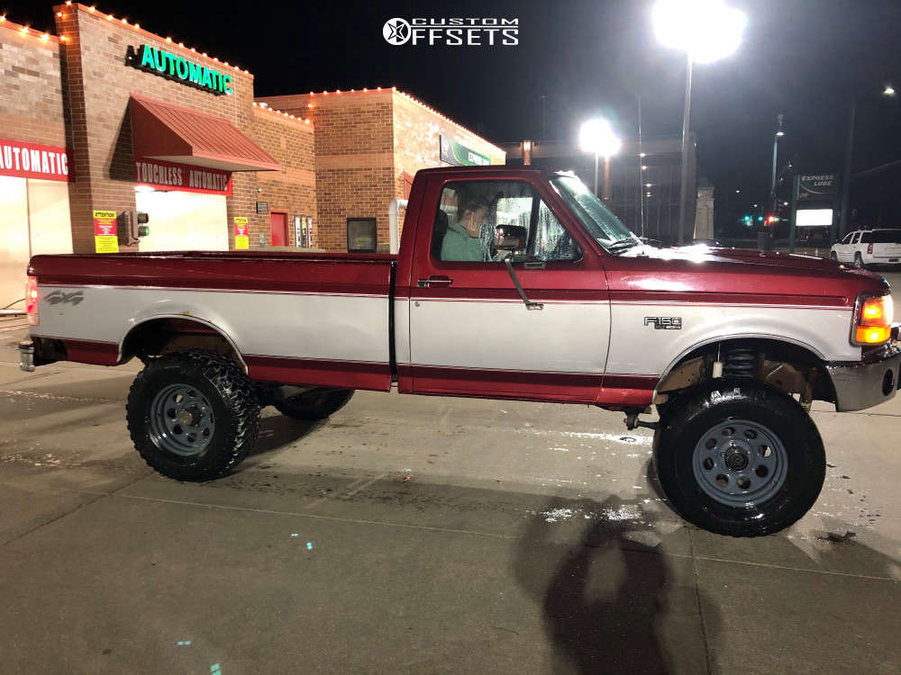 1996 Ford F-150 with 17x8 -6 Pro Comp 97 and 35/12.5R17 Pro Comp Xtreme ...
