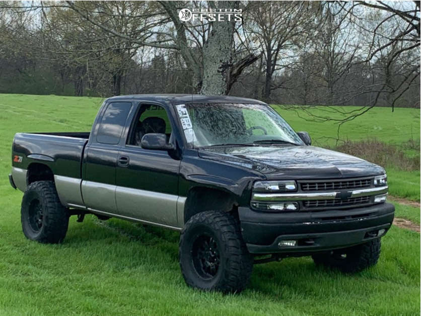 1999 Chevrolet Silverado 1500 with 17x9 0 Mickey Thompson Sidebiter Ii ...