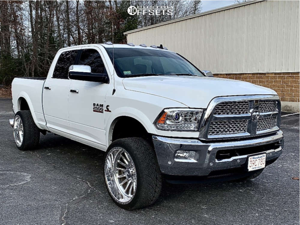 2018 Ram 2500 with 24x12 -90 American Force Nemesis Sfcc and 305/35R24 ...