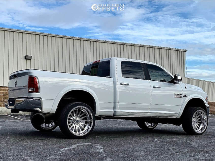 2018 Ram 2500 with 24x12 -90 American Force Nemesis Sfcc and 305/35R24 ...