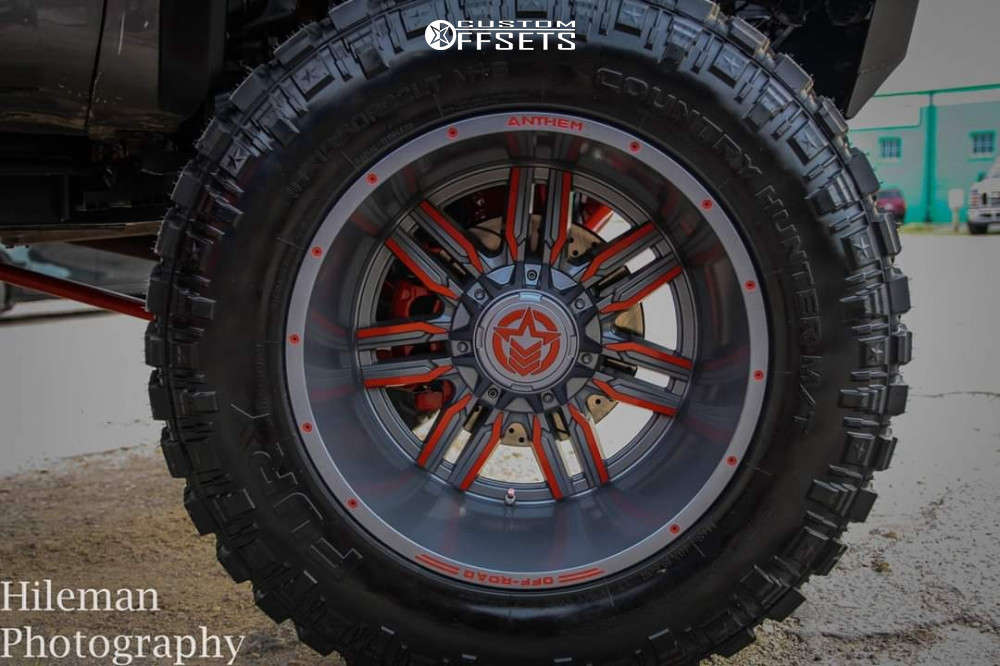 2010 Nissan Titan with 22x14 -76 Anthem Off-Road Equalizer and 40/15 ...