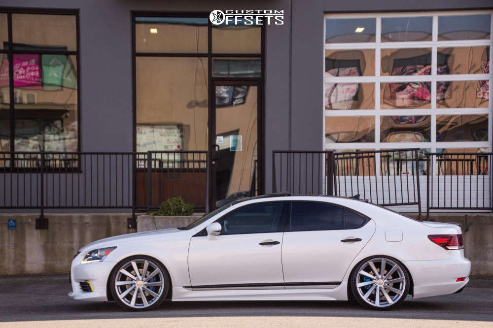 2013 Lexus LS460 with 22x9 30 Koko Kuture KAPAN and 265/30R22 Lexani Lx ...