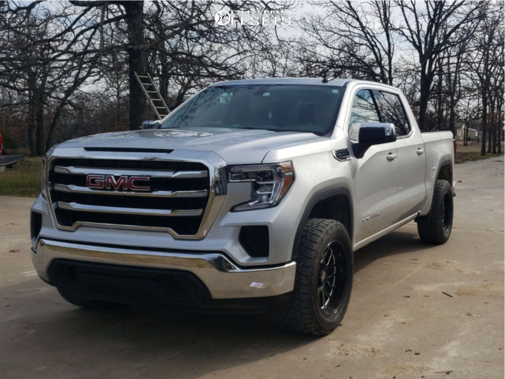 2019 GMC Sierra 1500 with 20x10 -18 XD Xd849 and 305/55R20 Nitto Terra ...