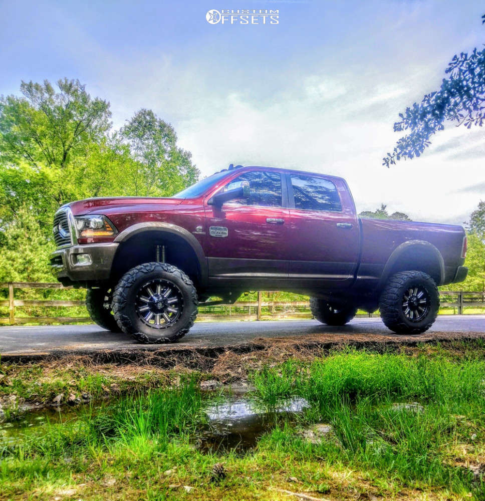 2017 Ram 2500 with 20x9 20 Fuel Hardline and 37/13.5R20 Nitto Mud ...