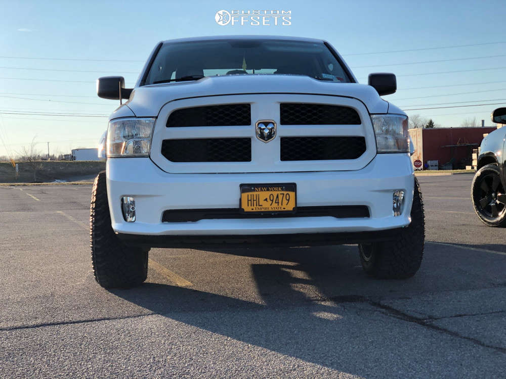 2013 Ram 1500 with 20x12 -51 Vision Rocker and 33/12.5R20 Atturo Trail ...