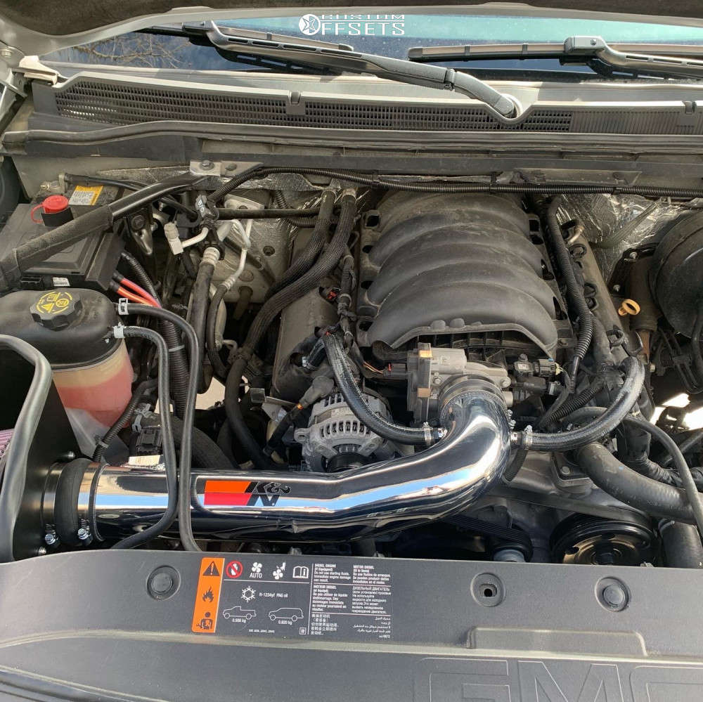 2017 GMC Sierra 1500 with 20x9 Alloy Ion 134 and 35/12.5R20 Ironman All ...