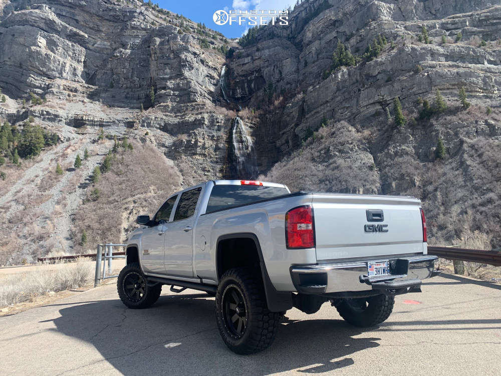 2017 GMC Sierra 1500 with 20x9 Alloy Ion 134 and 35/12.5R20 Ironman All ...