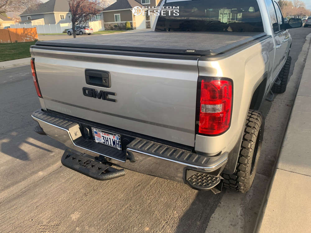 2017 GMC Sierra 1500 with 20x9 Alloy Ion 134 and 35/12.5R20 Ironman All ...