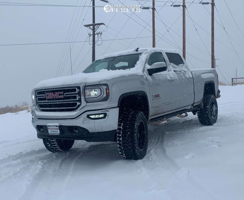 2017 GMC Sierra 1500 with 20x9 Alloy Ion 134 and 35/12.5R20 Ironman All ...