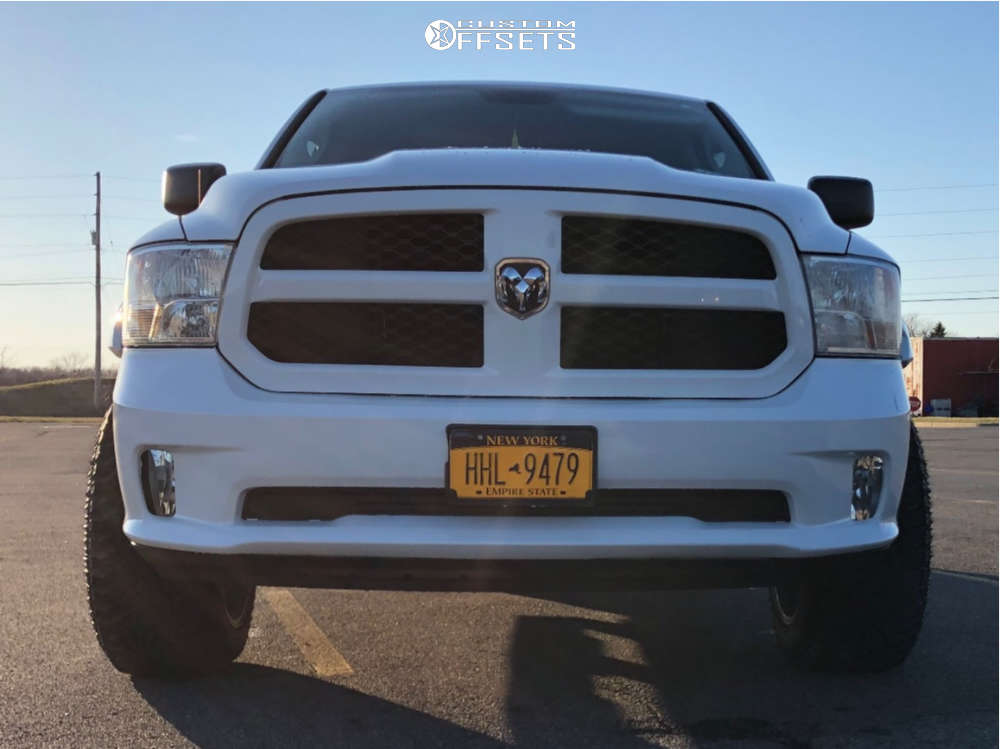 2013 Ram 1500 with 20x12 -51 Vision Rocker and 33/12.5R20 Atturo Trail ...