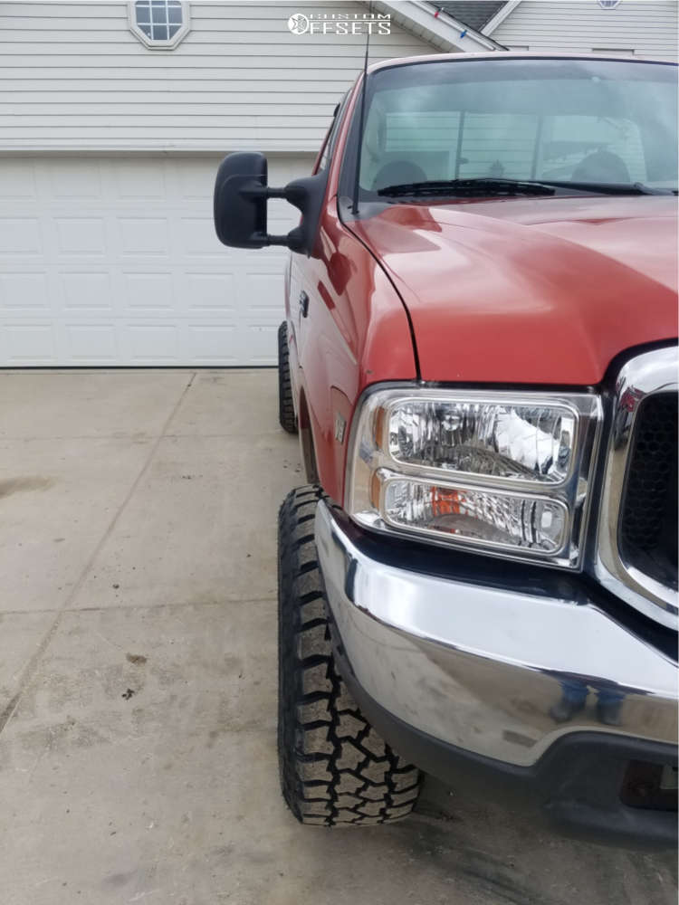 1999 Ford F-250 Super Duty with 16x10 -38 Alloy Ion 171 and 305/70R16 ...