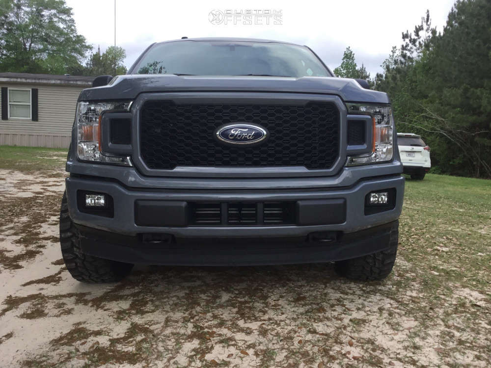 2019 Ford F-150 with 20x9 12 Ballistic Razorback and 295/55R20 ...