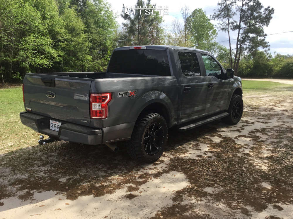 2019 Ford F-150 with 20x9 12 Ballistic Razorback and 295/55R20 ...