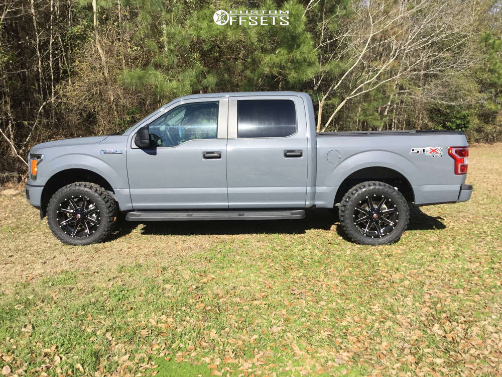 2019 Ford F-150 with 20x9 12 Ballistic Razorback and 295/55R20 ...